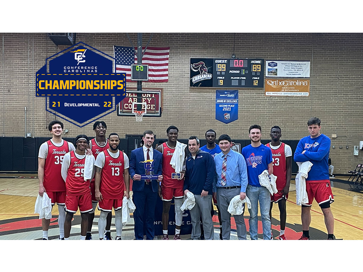 King wins inaugural Conference Carolinas MBB developmental championship ...